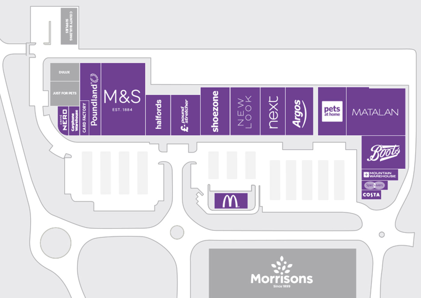 Store Guide | Malvern Shopping Park | Free Parking | Great shops in Malvern